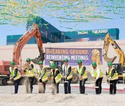 MGM Grand Breaks Ground on Conference Center - Hotel Business Archive