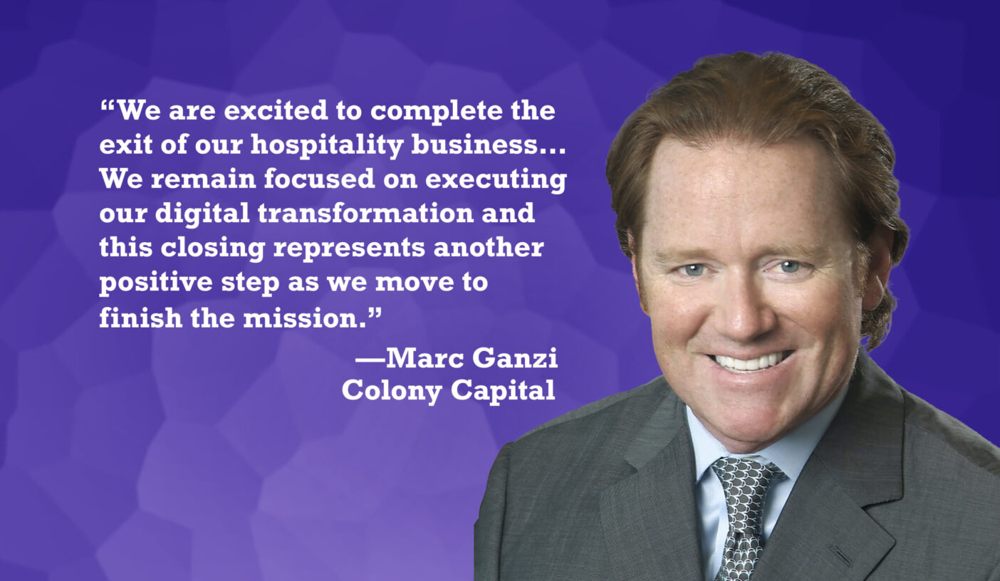 Colony Capital completes sale of hospitality portfolios to Highgate and ...